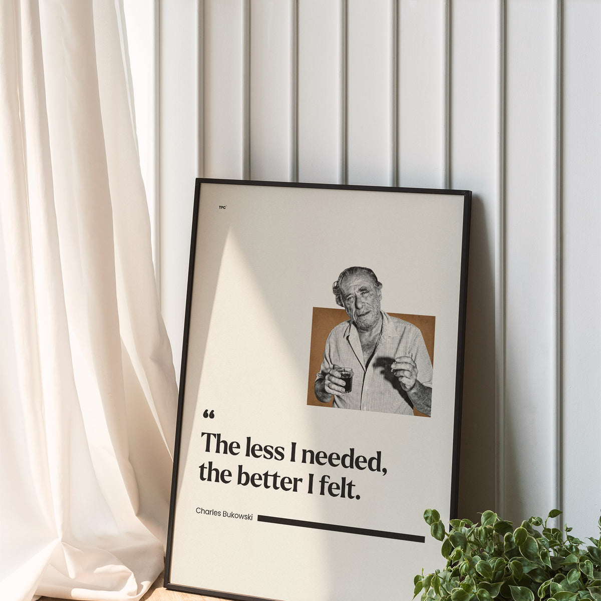 Charles Bukowski Poster – The Posty Club
